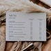 Wedding Menu Selection Card, Food Choice, Editable Template, Instant ...