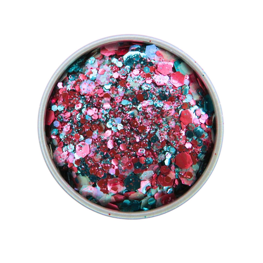 Trans Pride Glitter Mix - Cotton Candy Delight Eco Glitter Blend - Blue ...