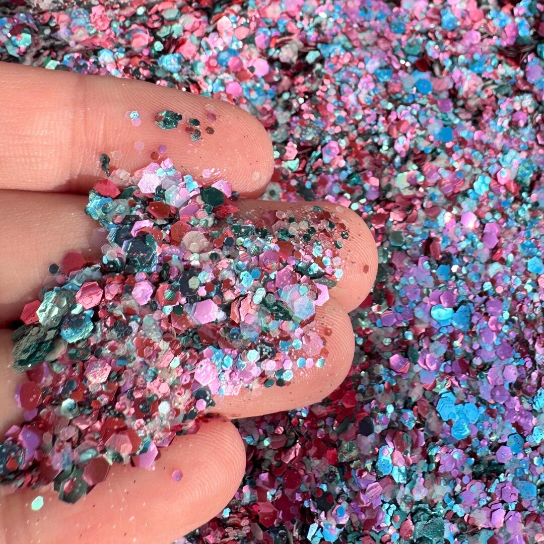 Trans Pride Glitter Mix - Pride Glitter - Cotton Candy Delight Glitter ...