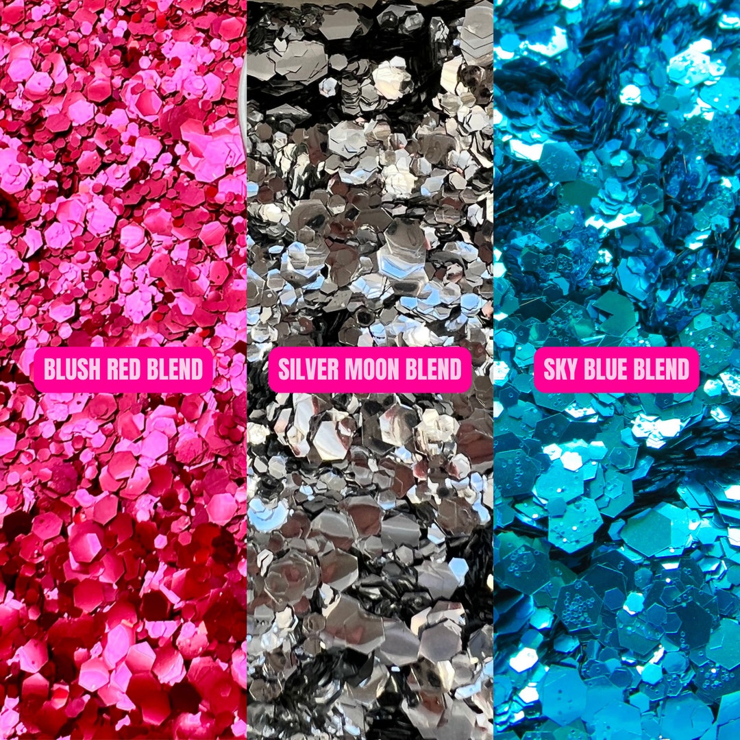 Union Jack Eco Glitter Bundle Red, Blue and Silver Biodegradable ...