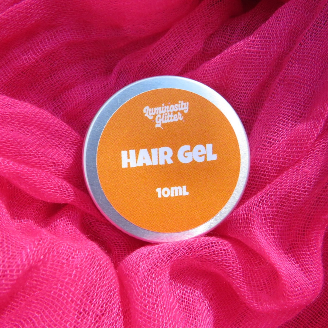 Hair Gel - Hair Gel for Applying Glitter to Hair or Beard - Vegan and ...