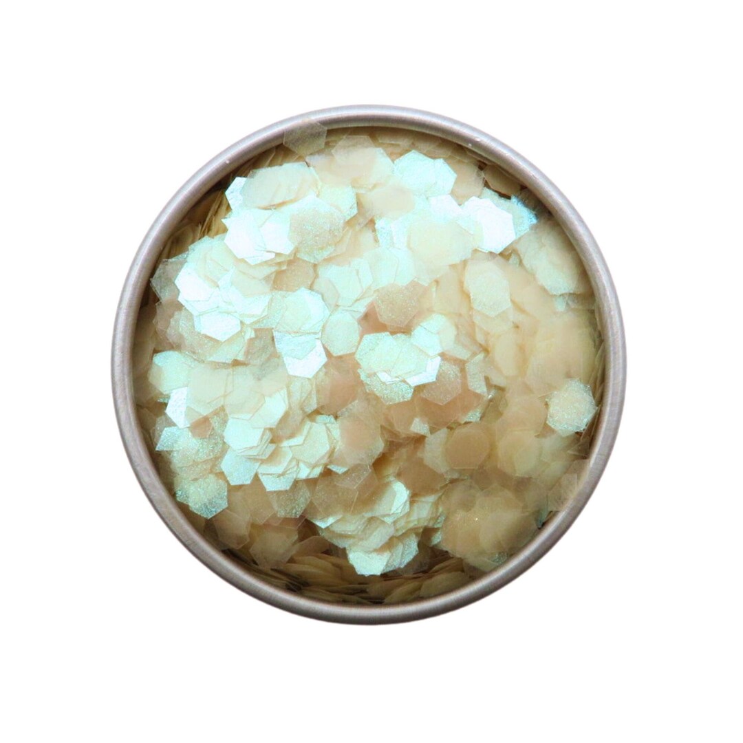 Opal Mint Green Ultra Chunky - Iridescent Biodegradable Glitter - Face ...