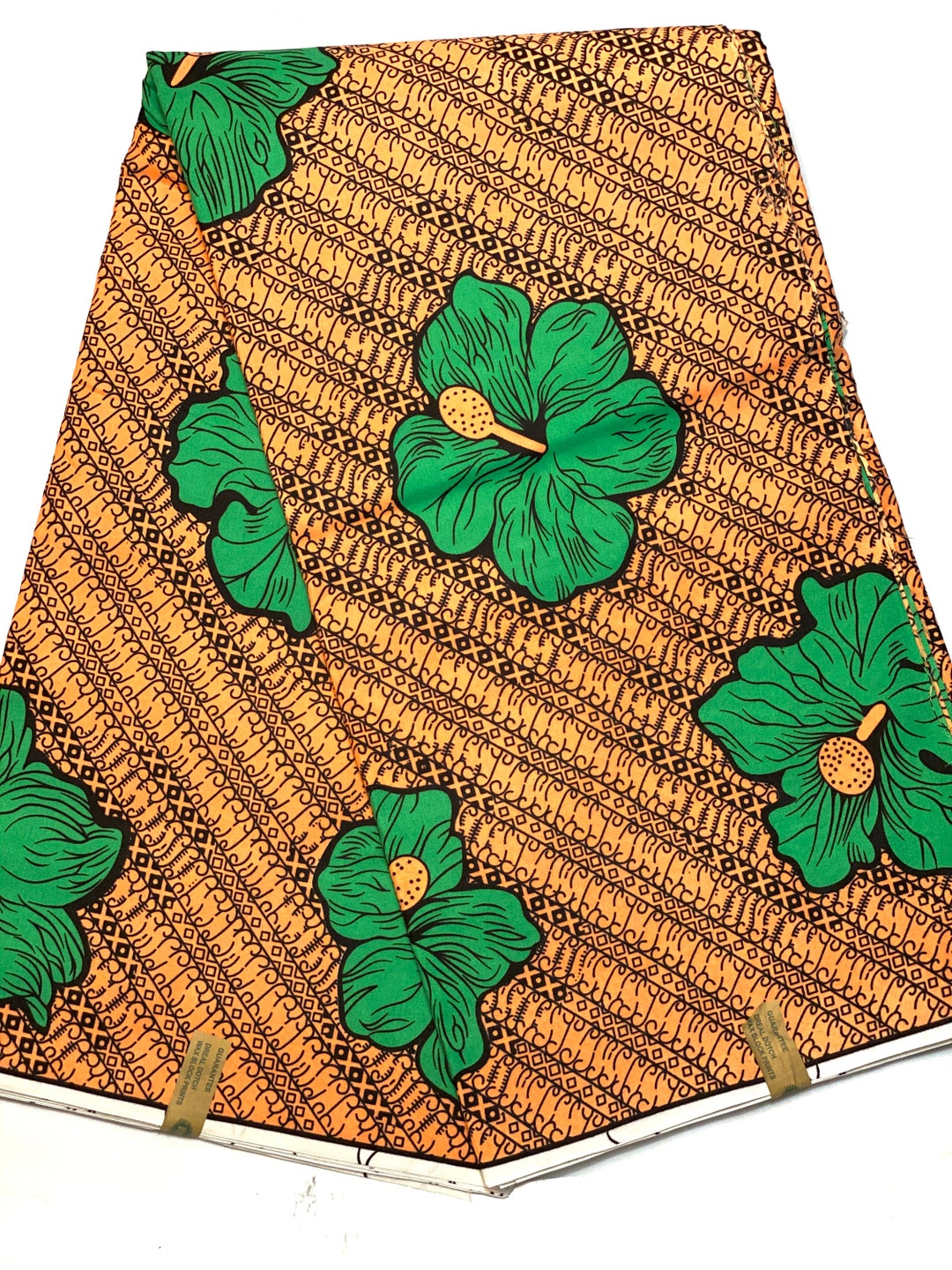 Weicher doppelseitiger Ankara Stoff von 6 Metern - Etsy.de