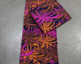 African Flower Print Fabric | Etsy