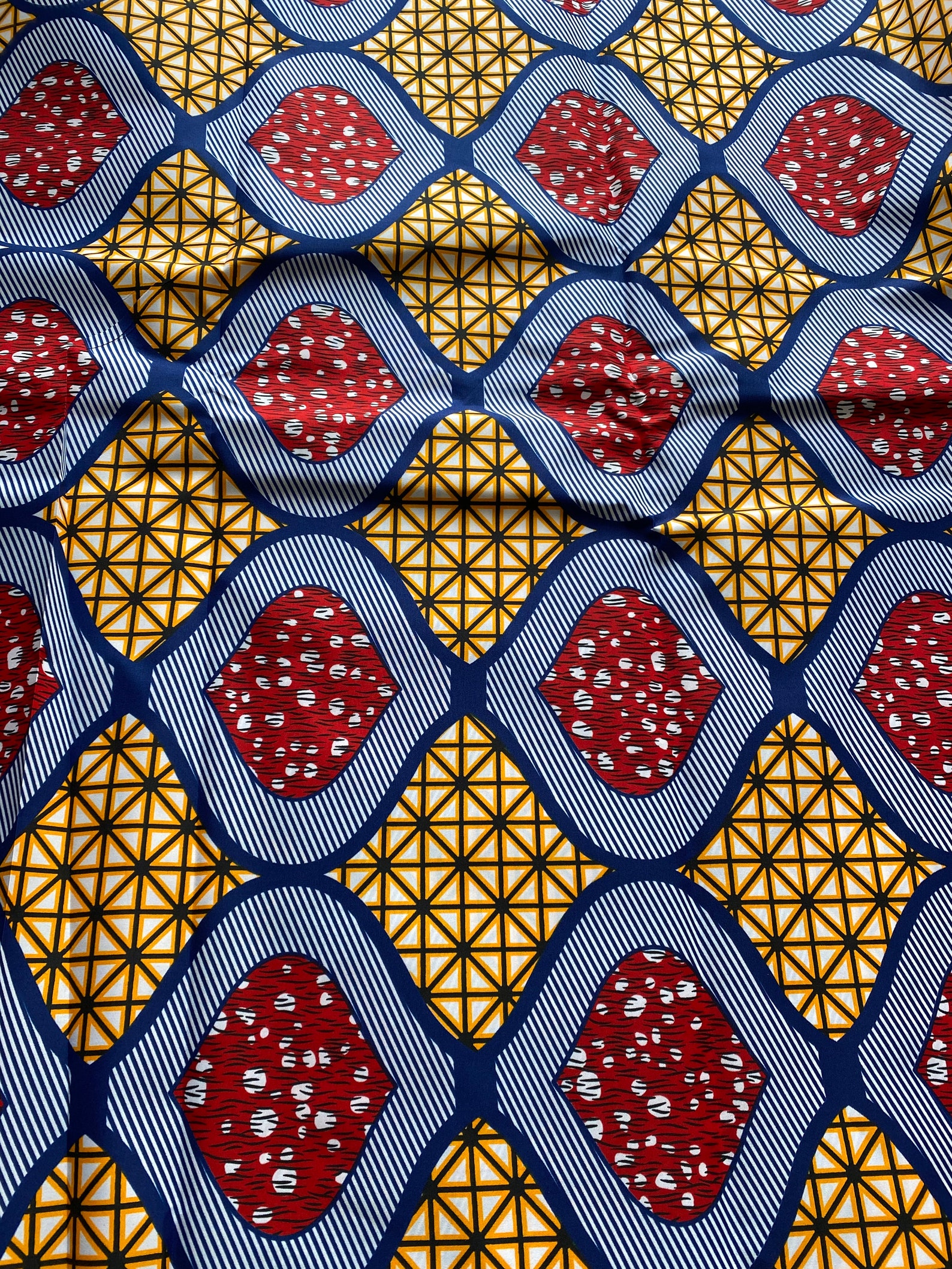 Soft Double sided Ankara Fabric by 6 Yards African Fabric For | Etsy