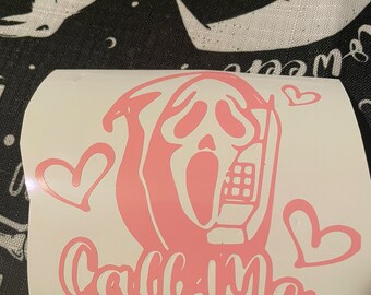 Scream Car Decal - Etsy