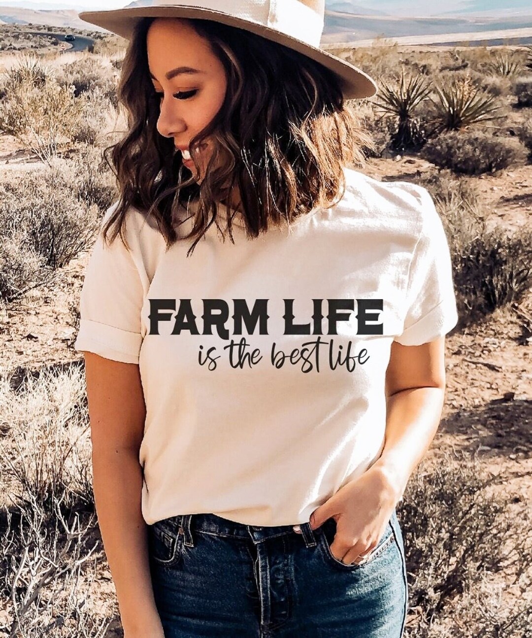 Farm Life is the Best Life Retail Fit T-shirt | Ultra Soft Longer ...