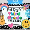 Instant Download Third Grade First Day of School Print at Home Poster ...