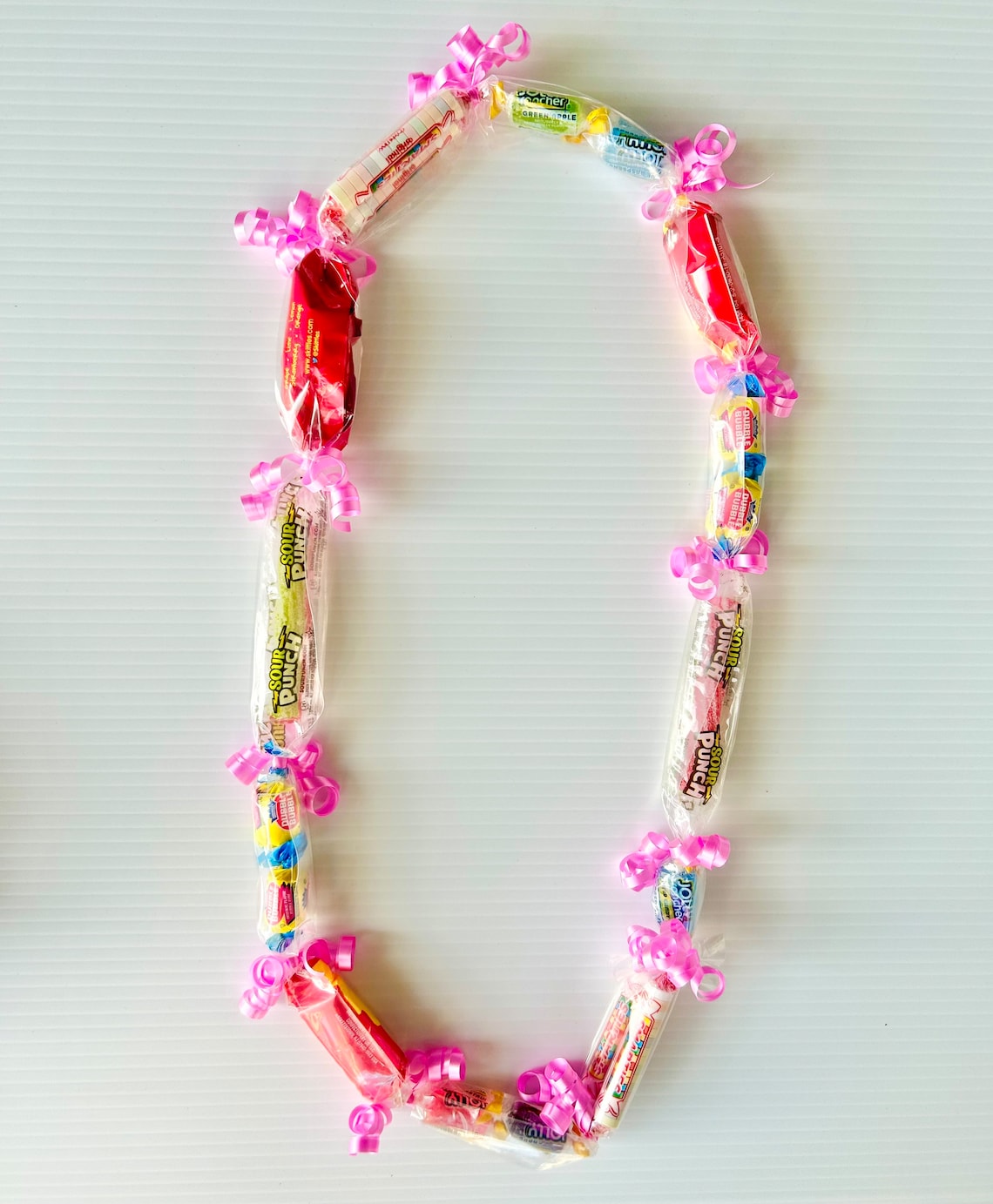 Pink Ribbon Candy Lei - Etsy