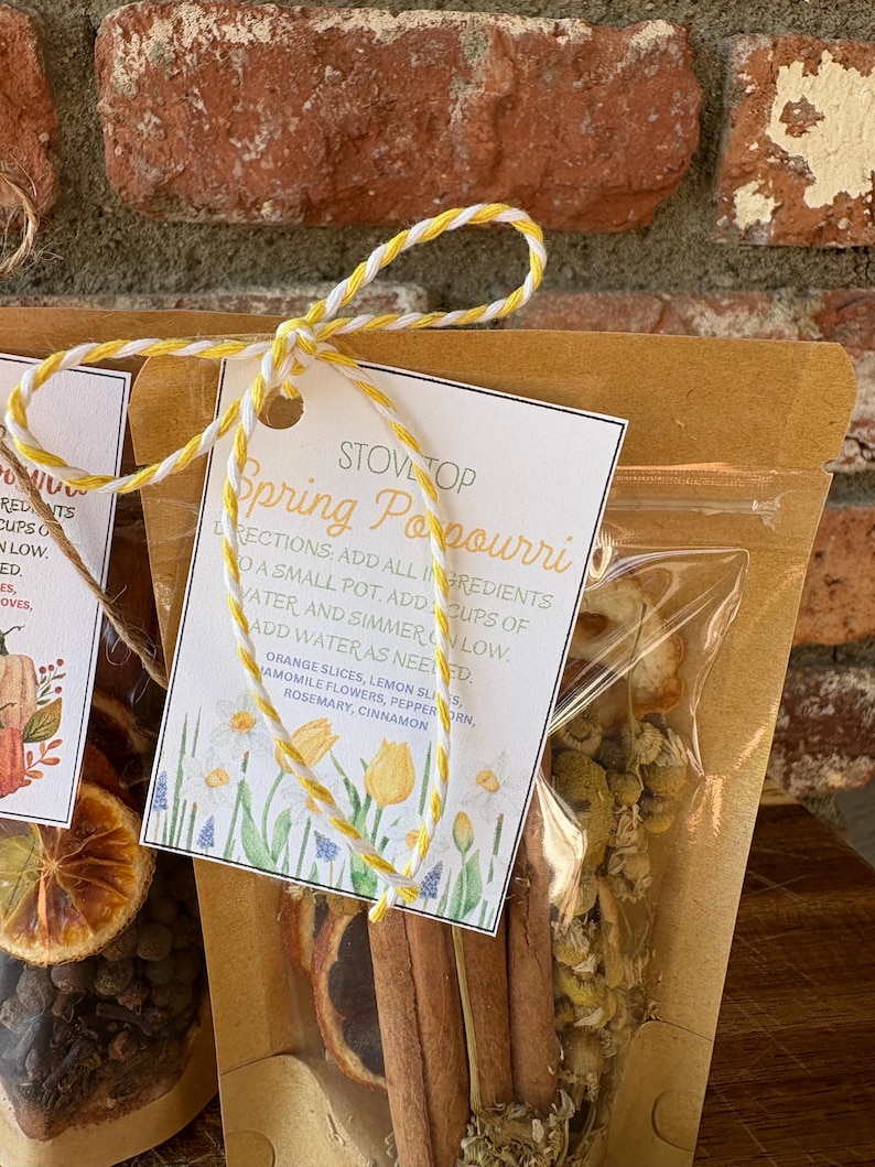 Stovetop Potpourri Set: Autumn, Christmas & Spring Scents - Etsy