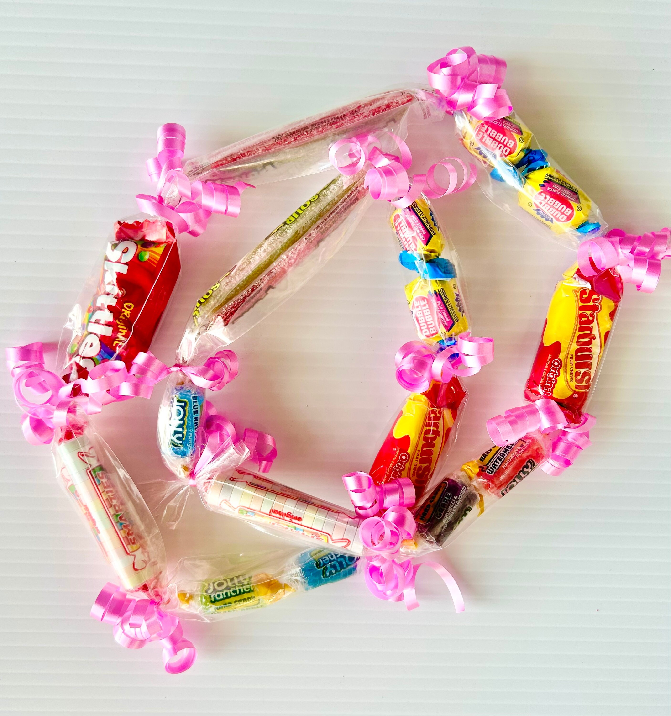Pink Ribbon Candy Lei - Etsy