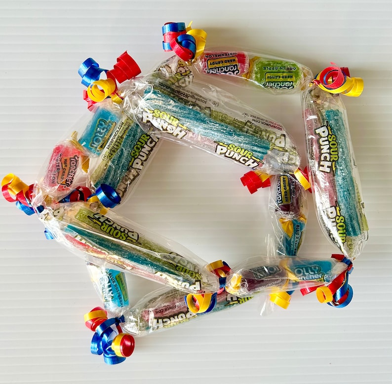 Sour Punch & Jolly Rancher Candy Lei - Etsy