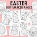 Easter Dot Marker Printable, Do A Dot Marker Coloring Activity ...
