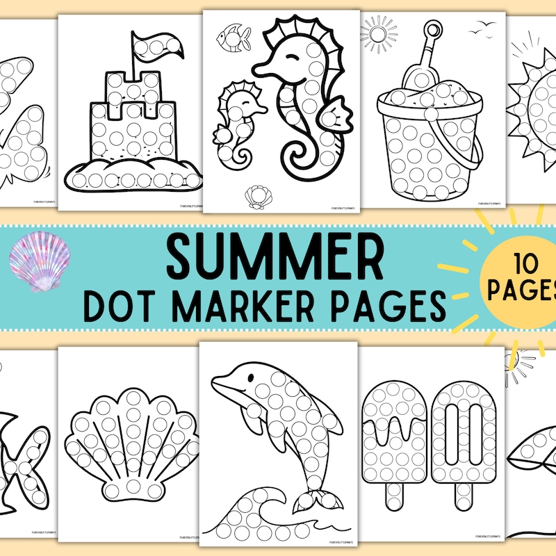 Beach Dot Art - Etsy