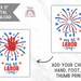 My First 1st Labor Day Firework Handprint Art Red White and Blue ...