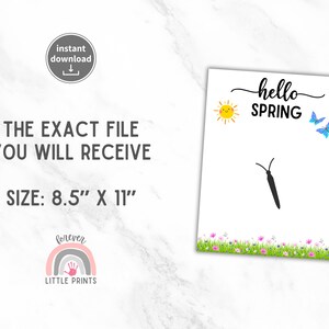 Spring Butterfly Handprint Art for Toddler Infant Kids, April May Craft ...