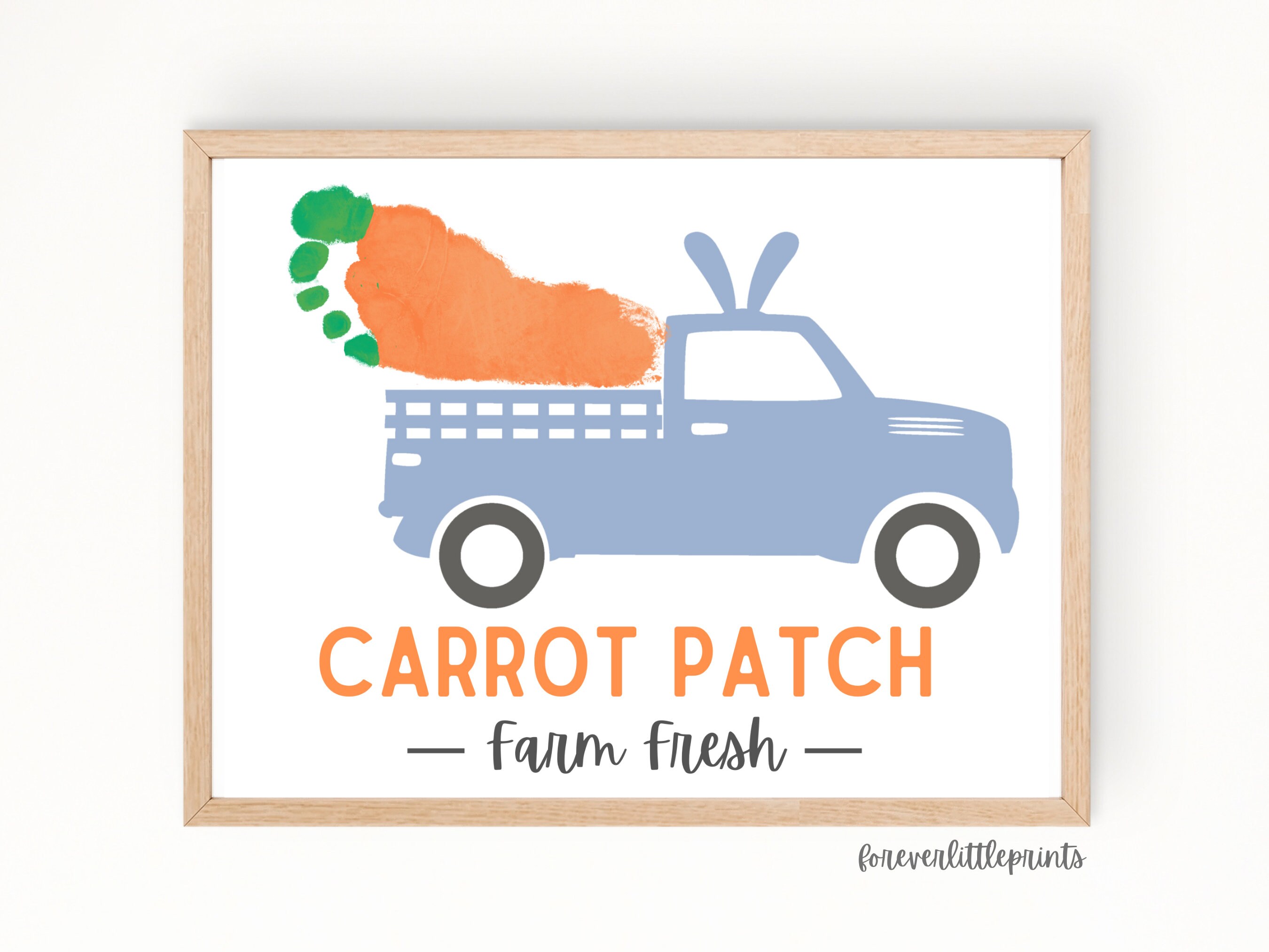 Easter Footprint Craft for Kids Infant Toddler Baby, Handprint Art ...