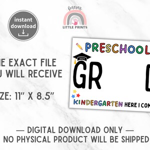 Preschool Graduation Handprint Art, Last Day of School, End of ...