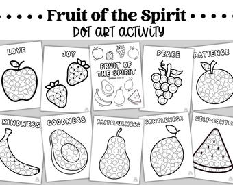 Communion Bible Dot Marker Sunday School Church Craft - Etsy