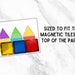 Magnetic Tiles Templates, Magnet Tile Activity Card Puzzles Printables ...
