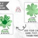 St Patrick’s Day Handprint Art for Kids Toddlers Baby, Saint Patrick’s ...