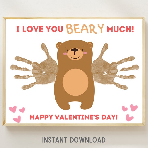 Handprint Craft - Etsy