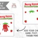 Strawberry Summer Handprint Art Kids Toddler Infant Berry Sweet ...
