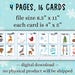 Winter Movement Cards, Kids Flash Cards Printable, Christmas Activity ...