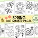 Earth Day Dot Marker Printable Pack, Fun Kid Learning Activity Pages ...