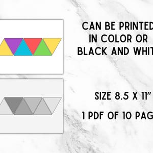 Magnetic Tiles Templates, Magnet Tile Activity Card Puzzles, Kids ...