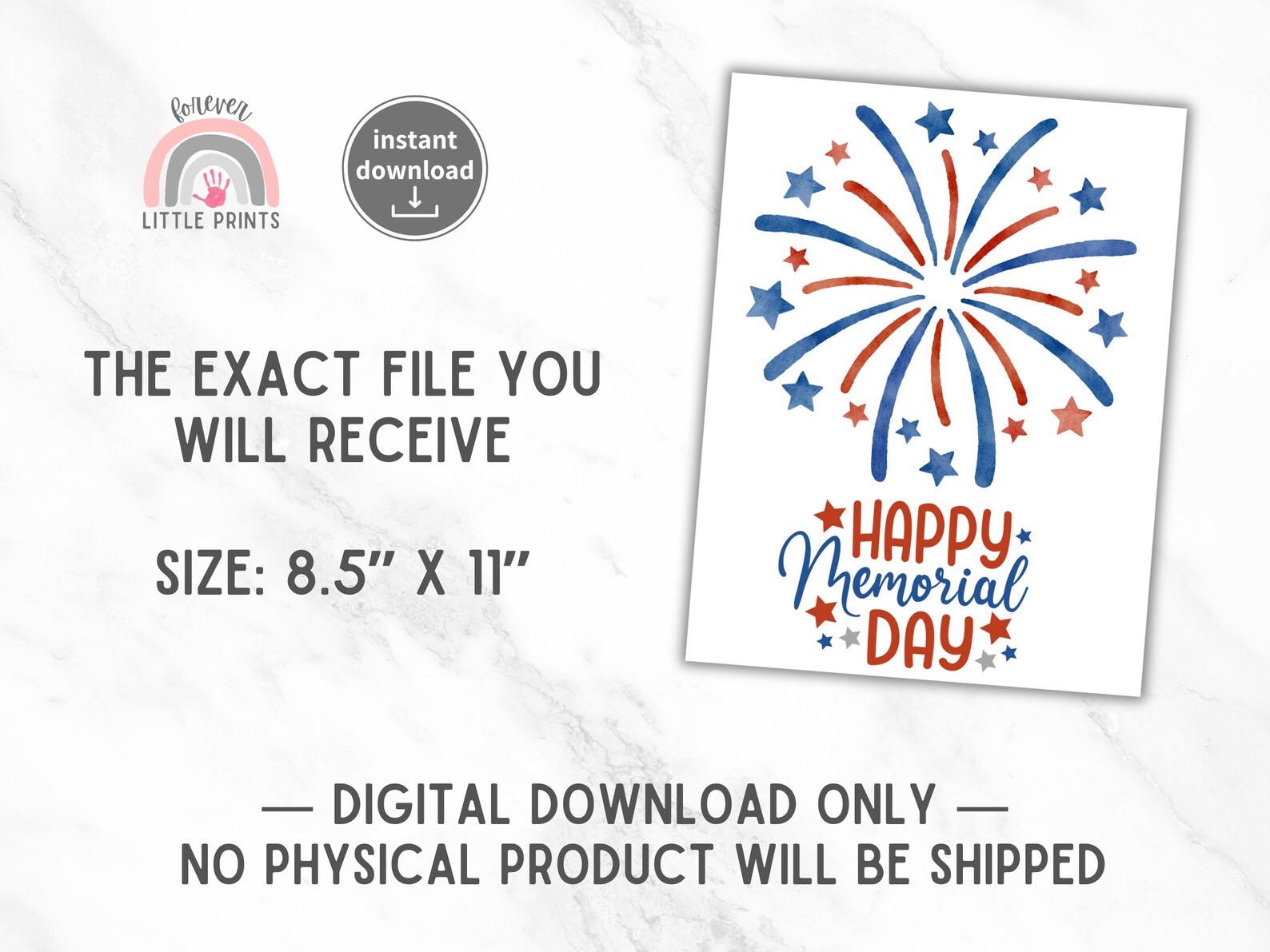 Memorial Day Handprint Art, Red White and Blue Firework Footprint Craft ...