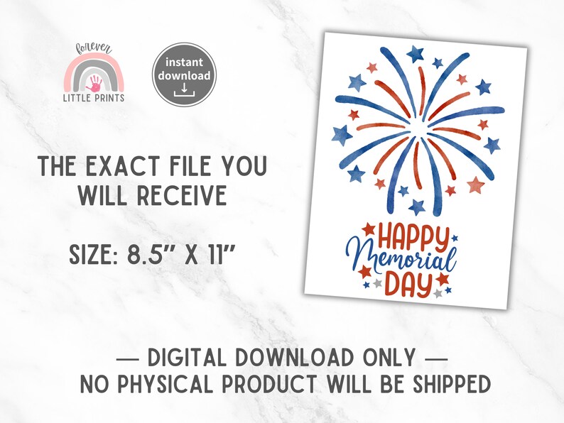 Memorial Day Handprint Art, Red White and Blue Firework Footprint Craft ...