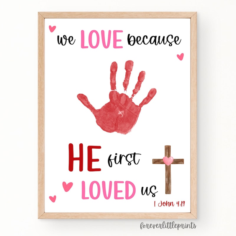 Love Handprint - Etsy
