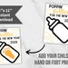 New Years Footprint Craft for Baby Toddlers Handprint Craft Infant New ...