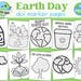 Earth Day Dot Marker Printable Pack, Fun Kid Learning Activity Coloring ...