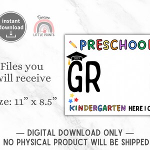 Preschool Graduation Handprint Art, Last Day of School, End of ...