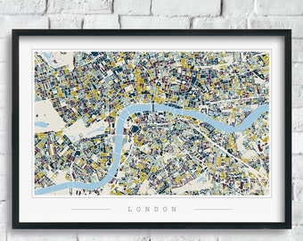 London buildings | Etsy