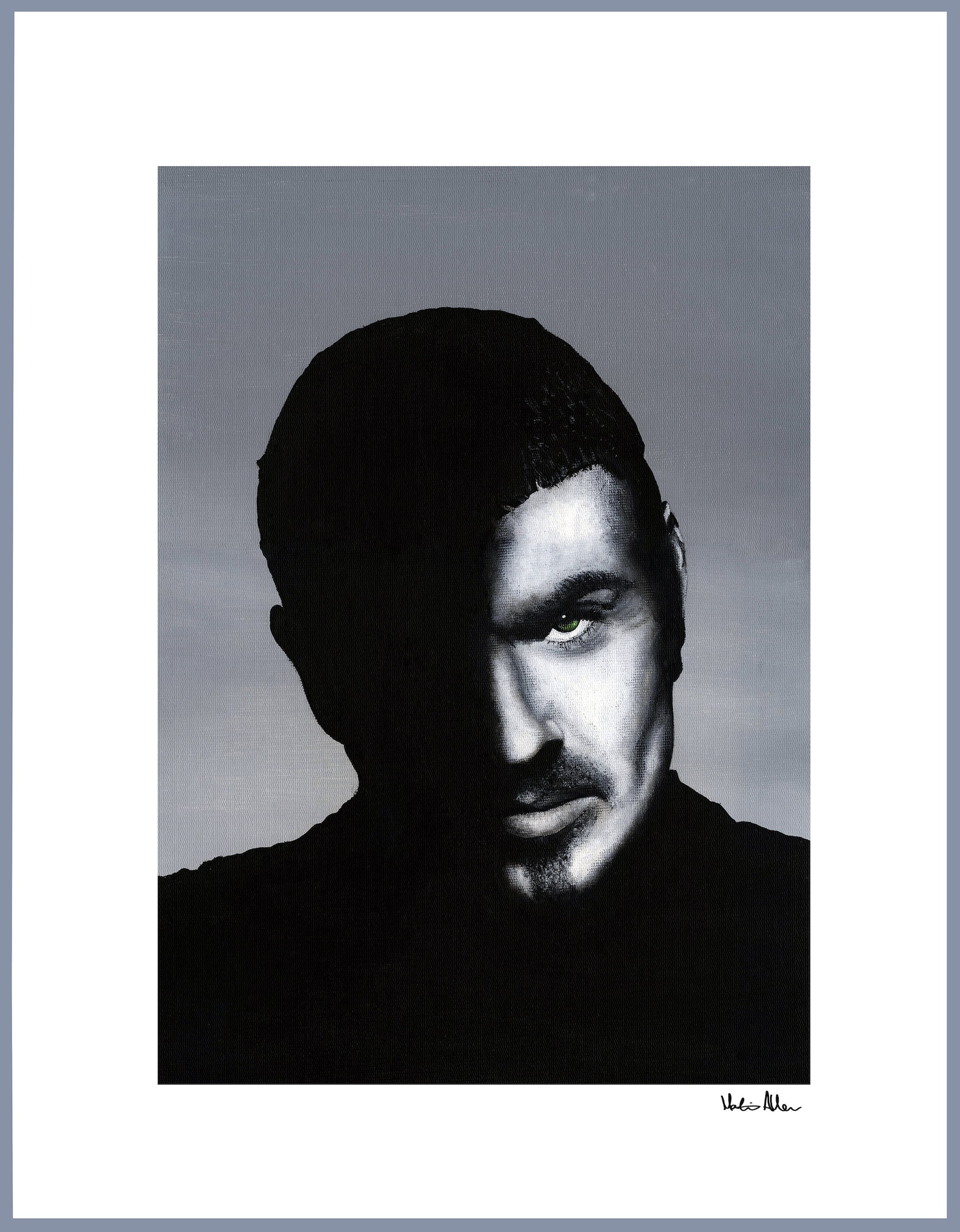 George Michael Portrait - Professional Quality Artist Print of an ...