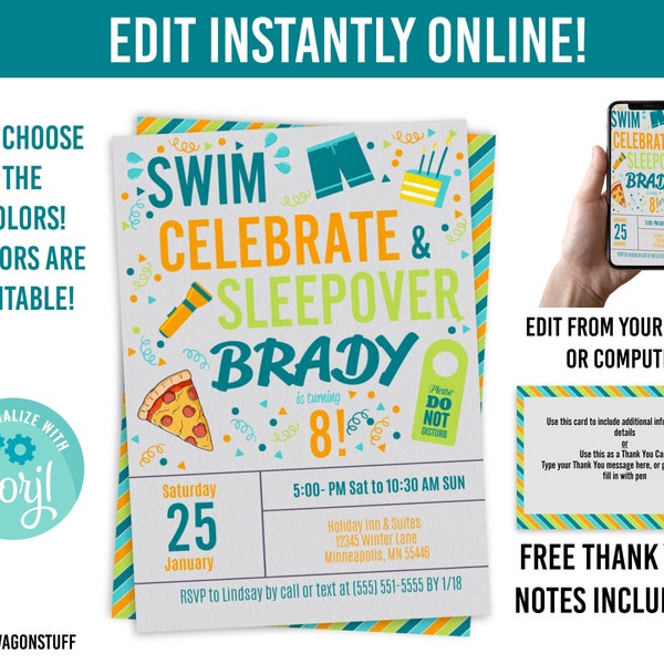 Sleepover Party - Etsy