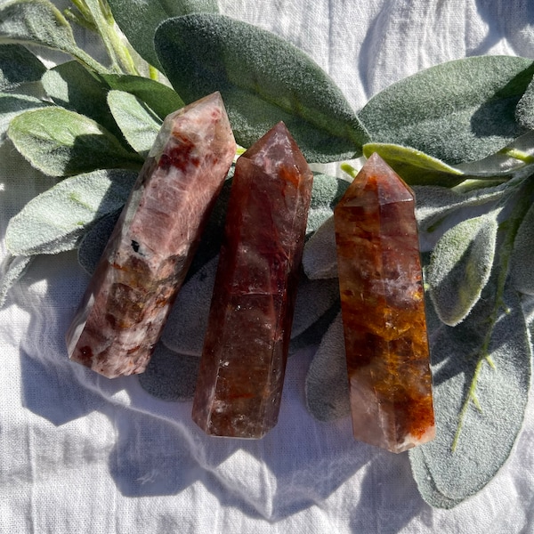 Fire Quartz Tower - Etsy
