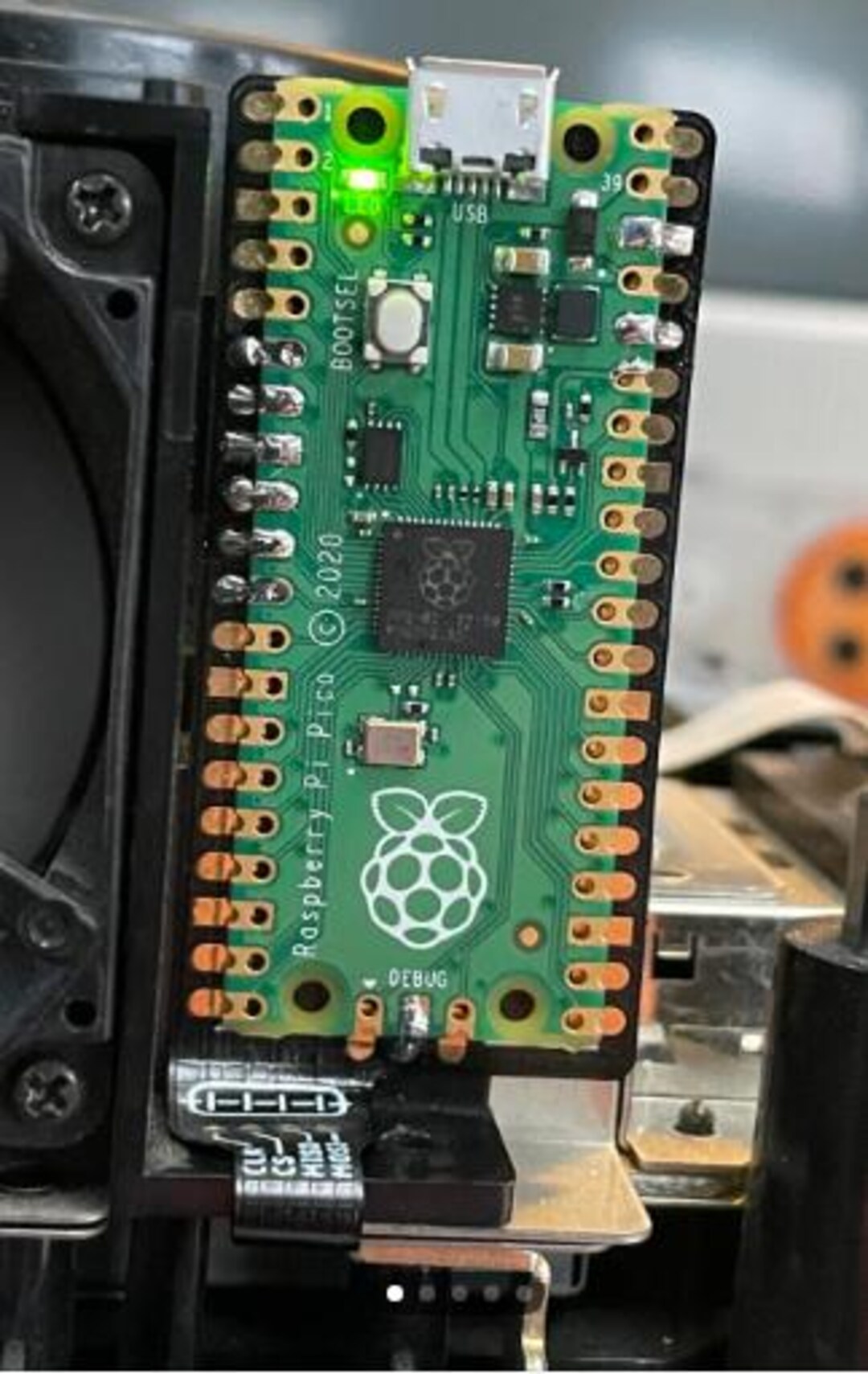 Gamecube Pico Boot Chip Ribbon Cable "with" (pico Boot Chip Pre ...