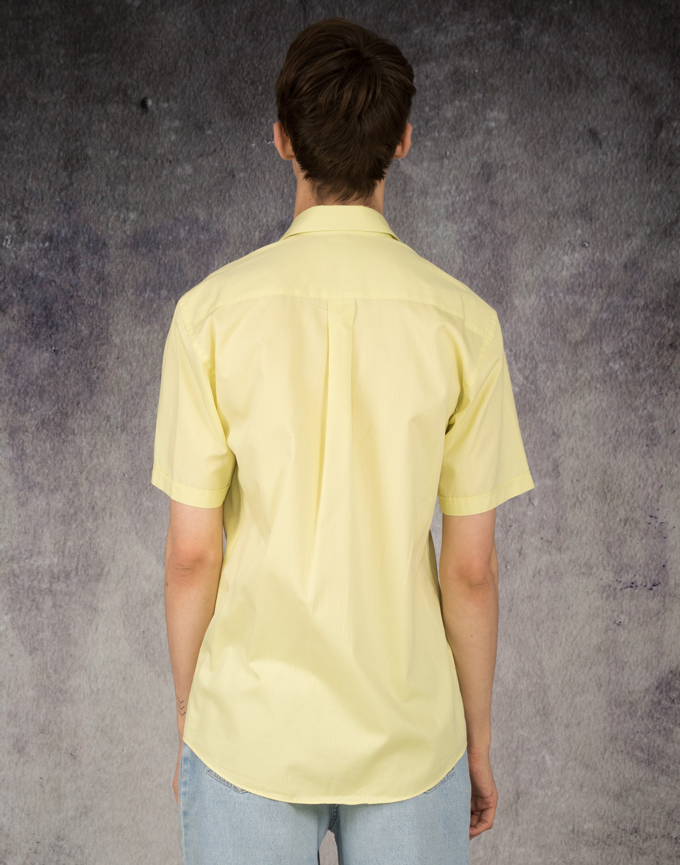 Men's Vintage Light Pastel Yellow Shirt From the 90s With - Etsy UK