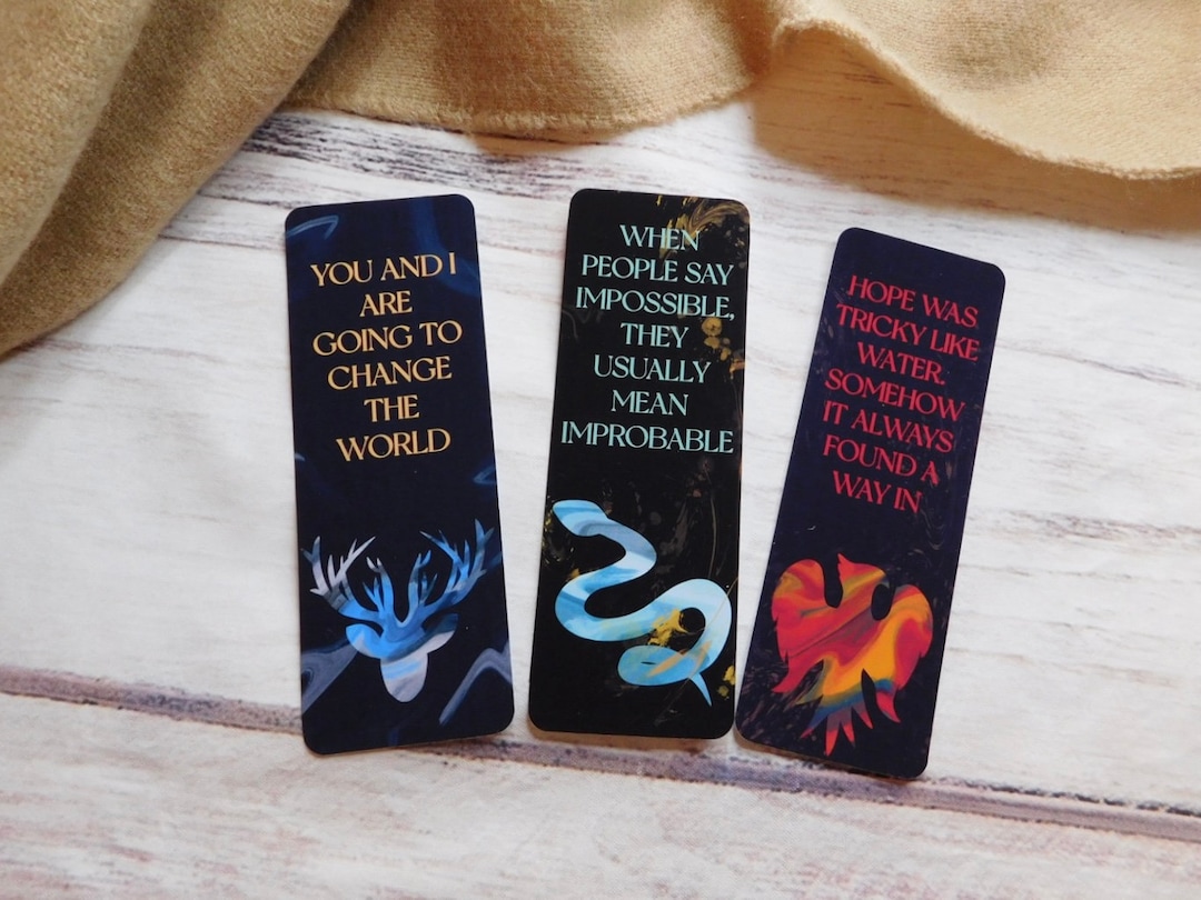 Shadow and Bone Series Quote Bookmarks - Etsy