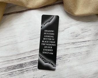 Shadowhunters Bookmark - Etsy
