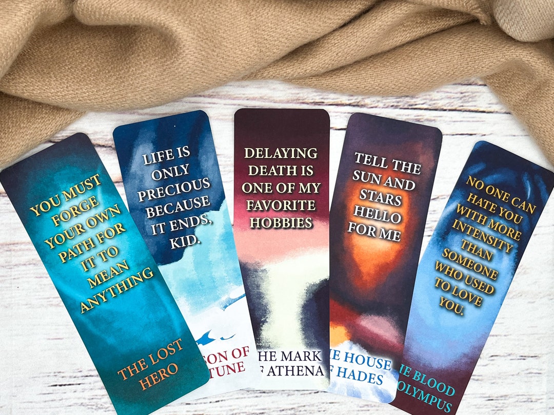 Hoo Series Inspired Bookmark Reading Materials PJO - Etsy