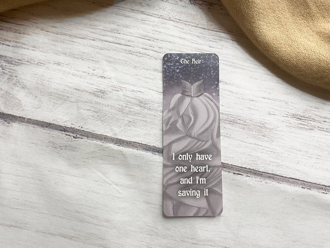 The Selection Series Quote Bookmarks - Etsy