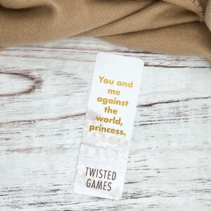 Twisted Series Inspired Bookmark Reading Materials Twisted Love Twisted ...