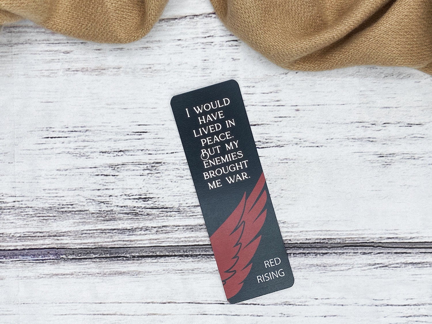 Red Rising Saga Quote Bookmarks - Etsy