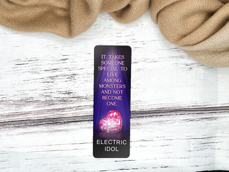 Dark Olympus Series Quote Bookmarks Neon Gods Electric - Etsy