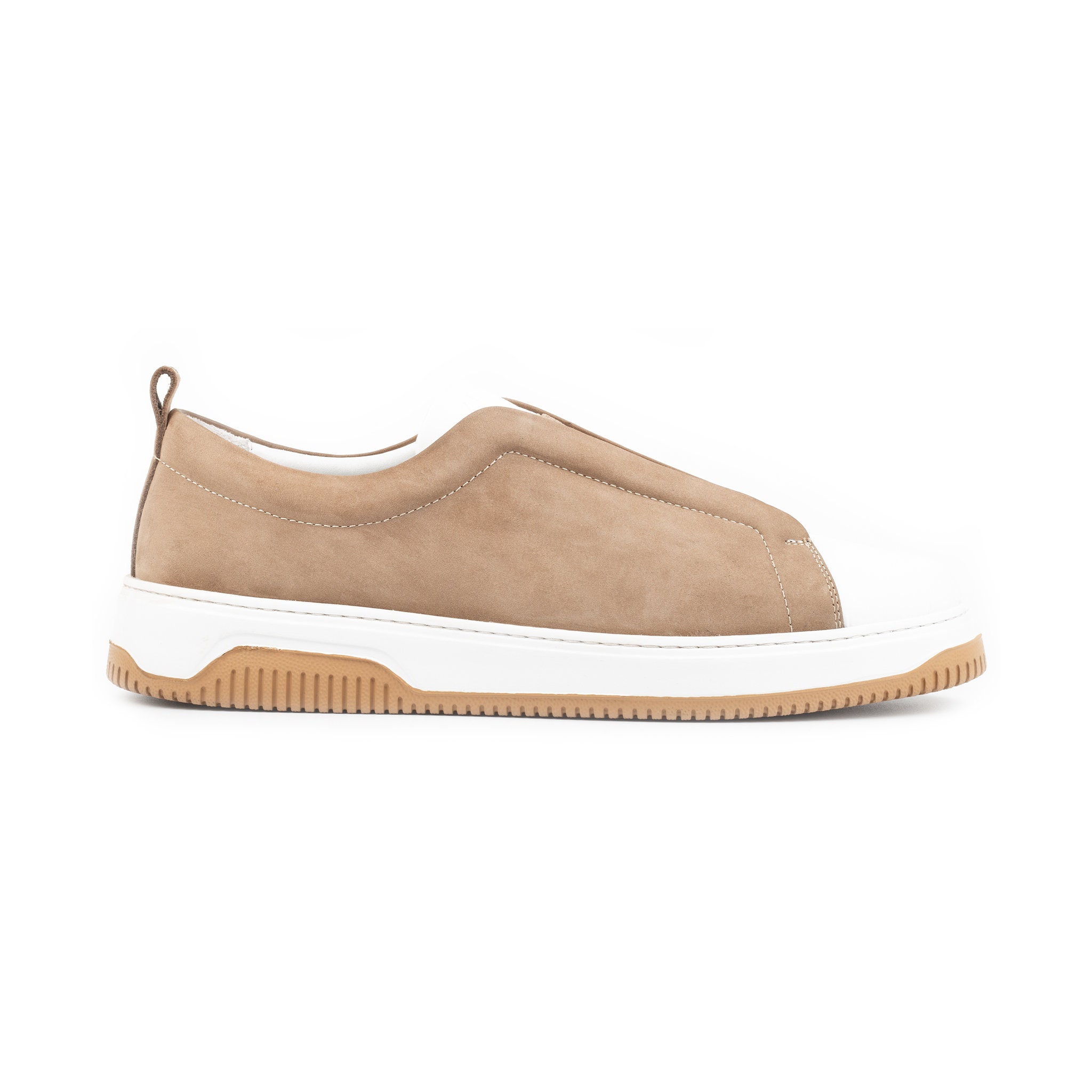KAMET CREAM Handcrafted Calf & Nubuck Leather Casual Mens - Etsy